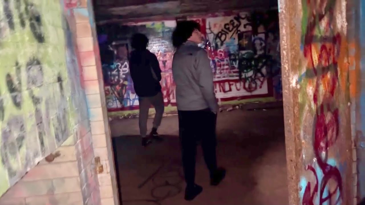 Exploring Abandoned Military Base at Night - Fort Wetherill - YouTube