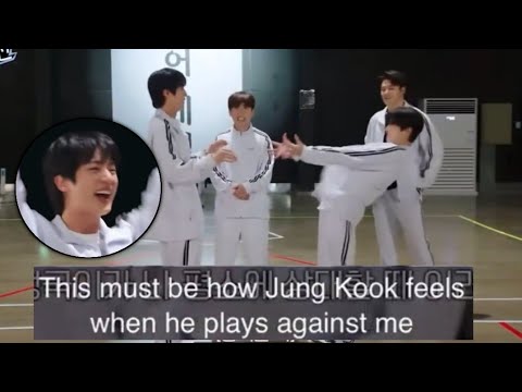 BTS Jin Mentioned Jungkook on Run Jin Squid Game while Playing Mirror ...
