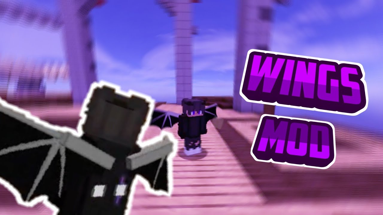 How to get WINGS in minecraft! - YouTube