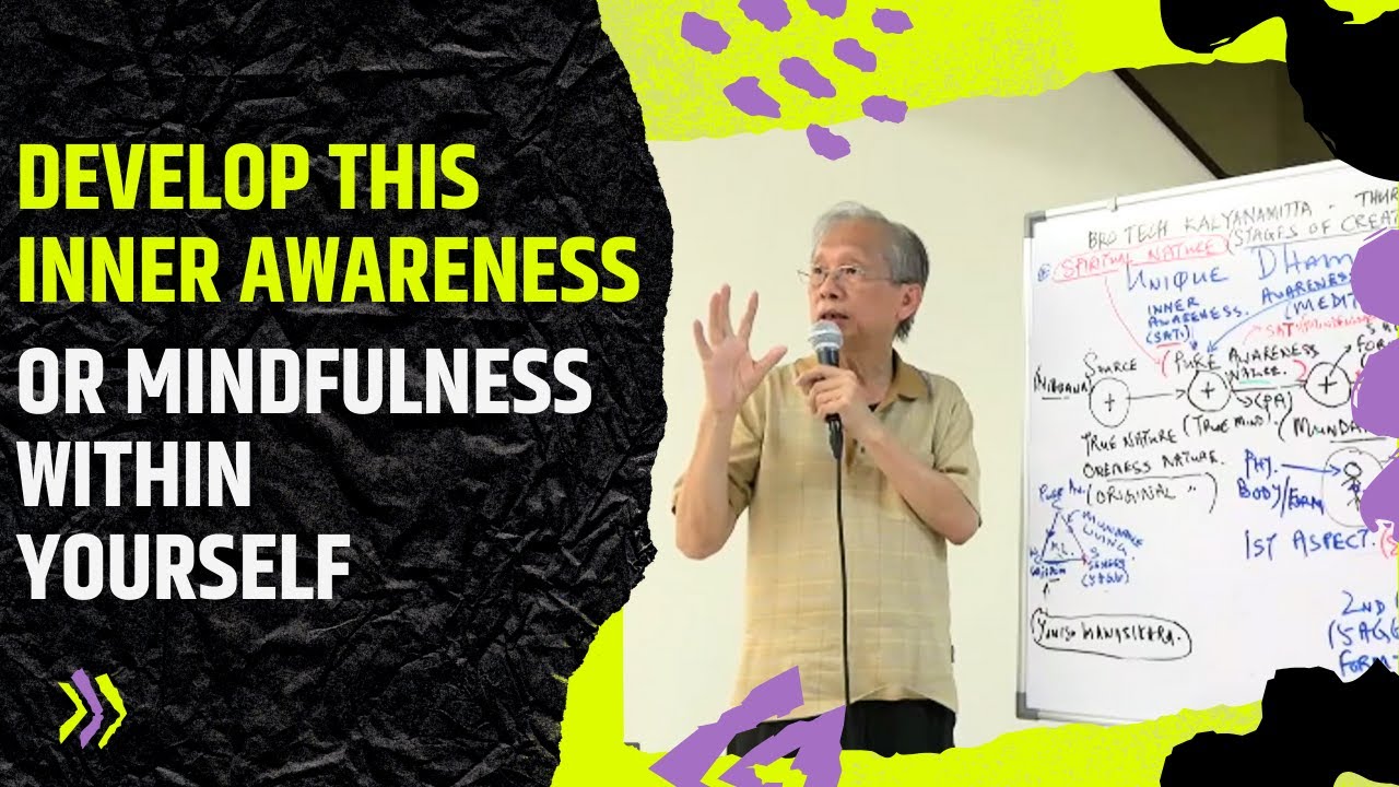 Develop this inner awareness or mindfulness within yourself - YouTube