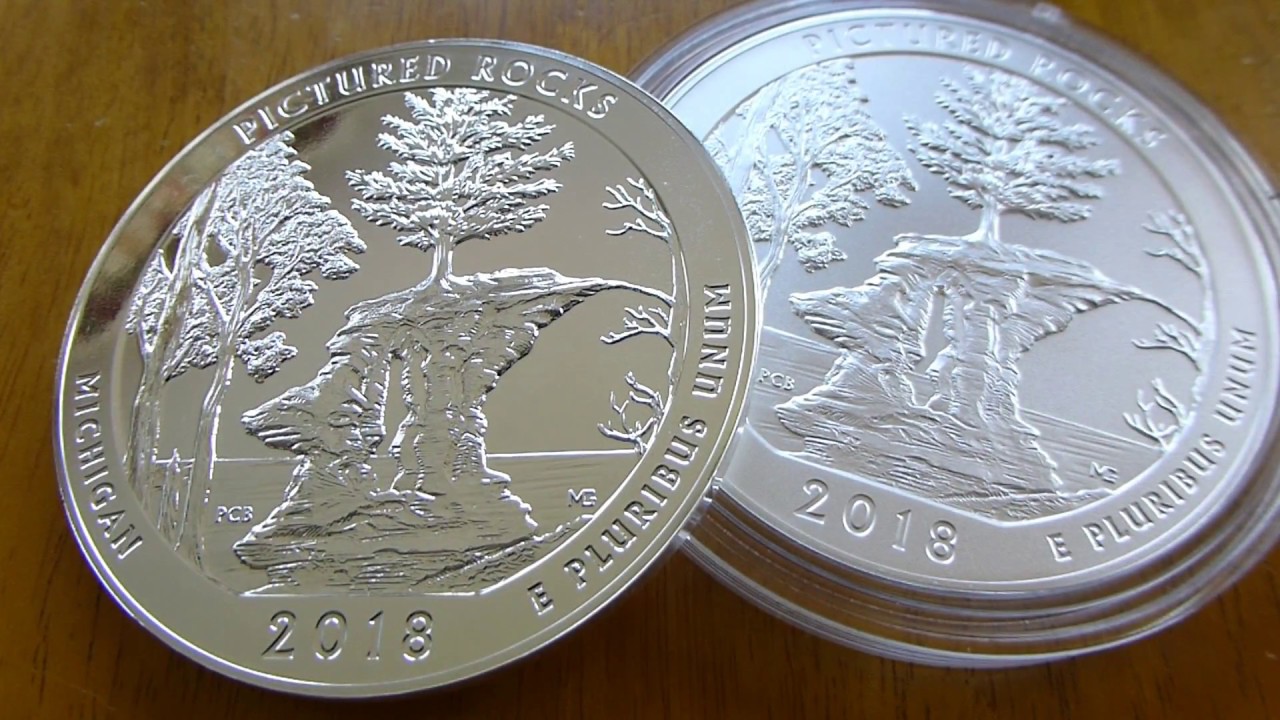 Pictured Rocks 5oz Silver Coins - YouTube