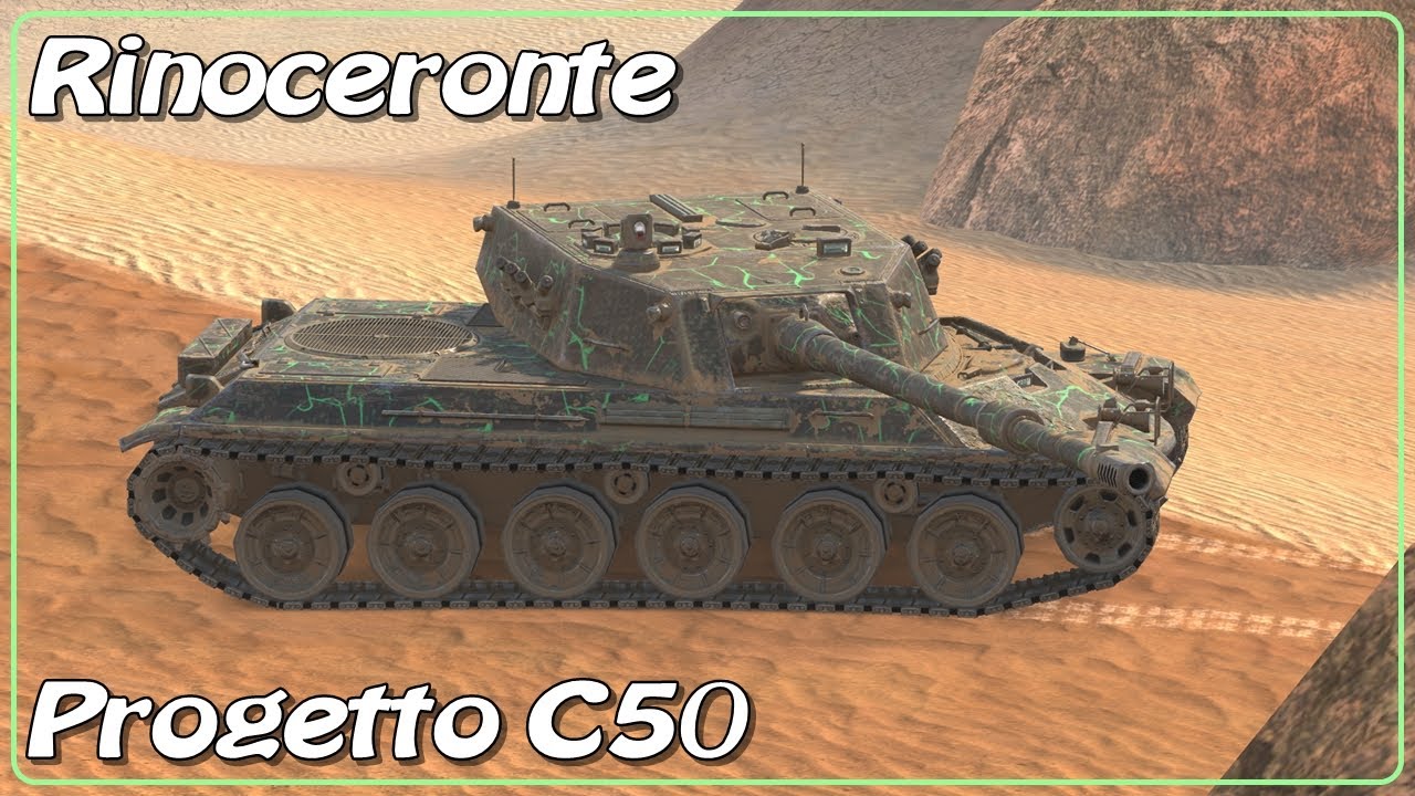 Progetto C50 mod. 66 • Rinoceronte • WoT Blitz *SR - YouTube