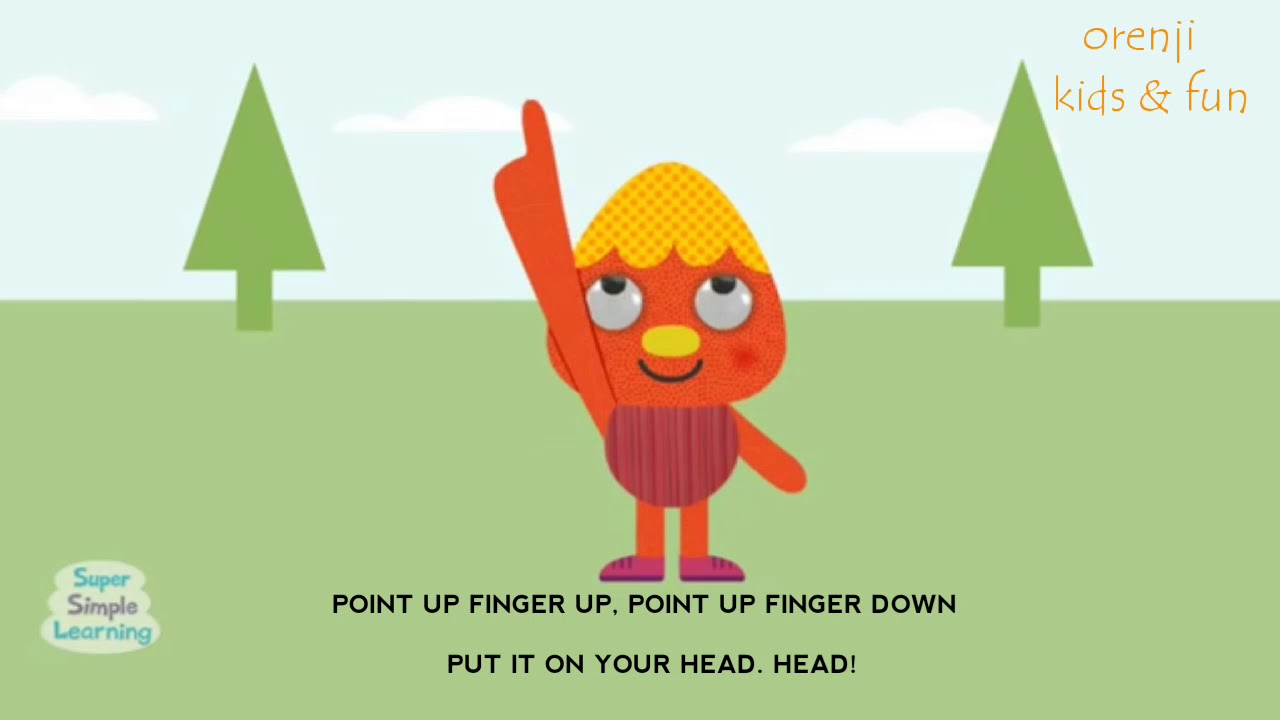 Children Song | One Little Finger With Lyrics - YouTube