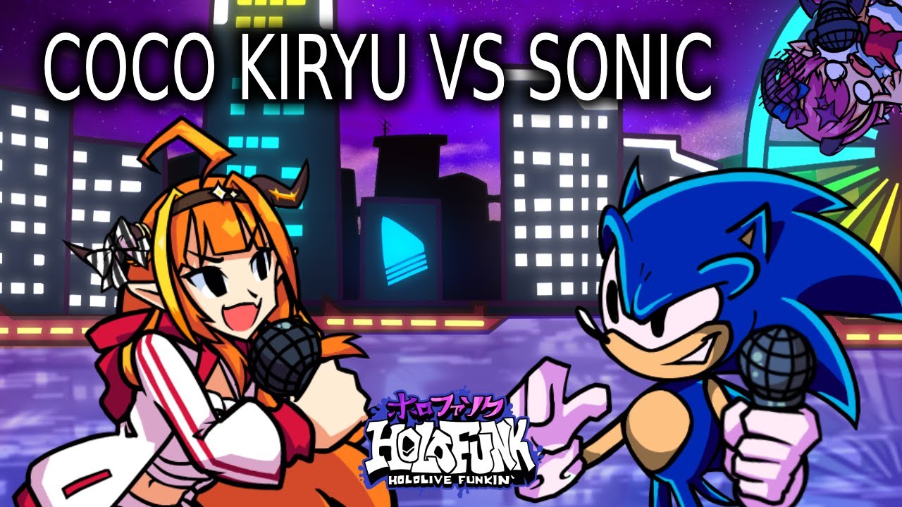 FNF HoloFunk - Sonic vs Coco Kiryu - YouTube