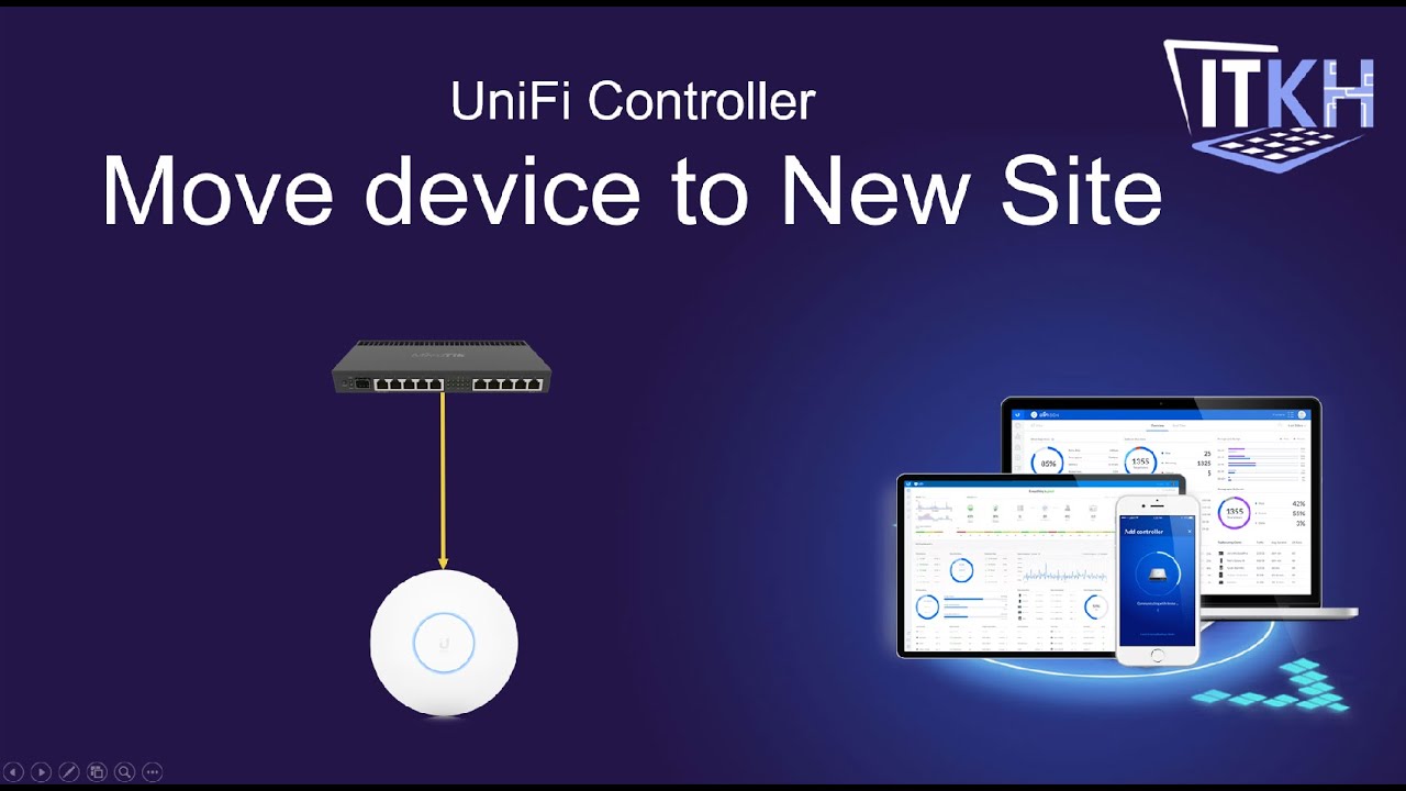 Unifi Move Device to new Site [ITKH] - YouTube