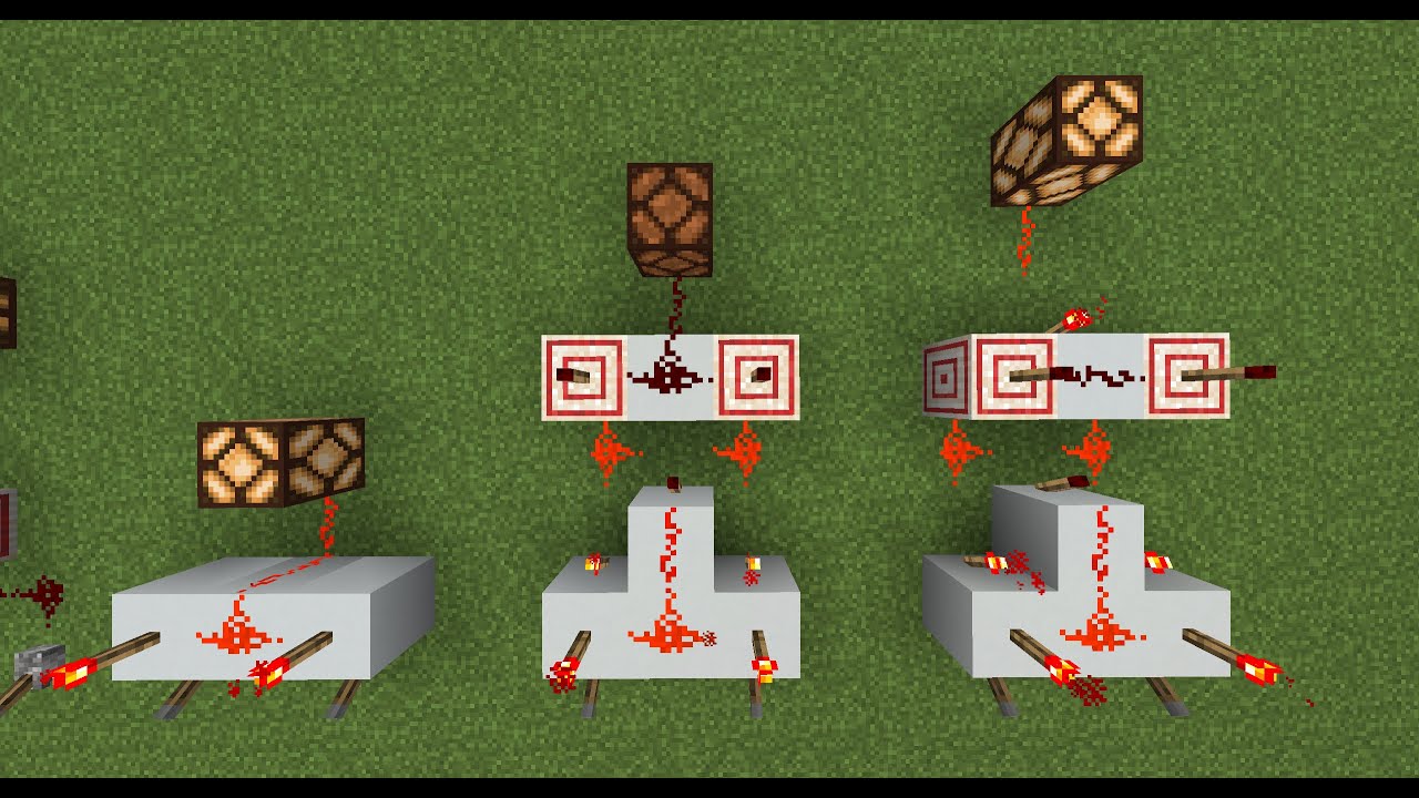 How to Make Redstone Logic Gates - YouTube
