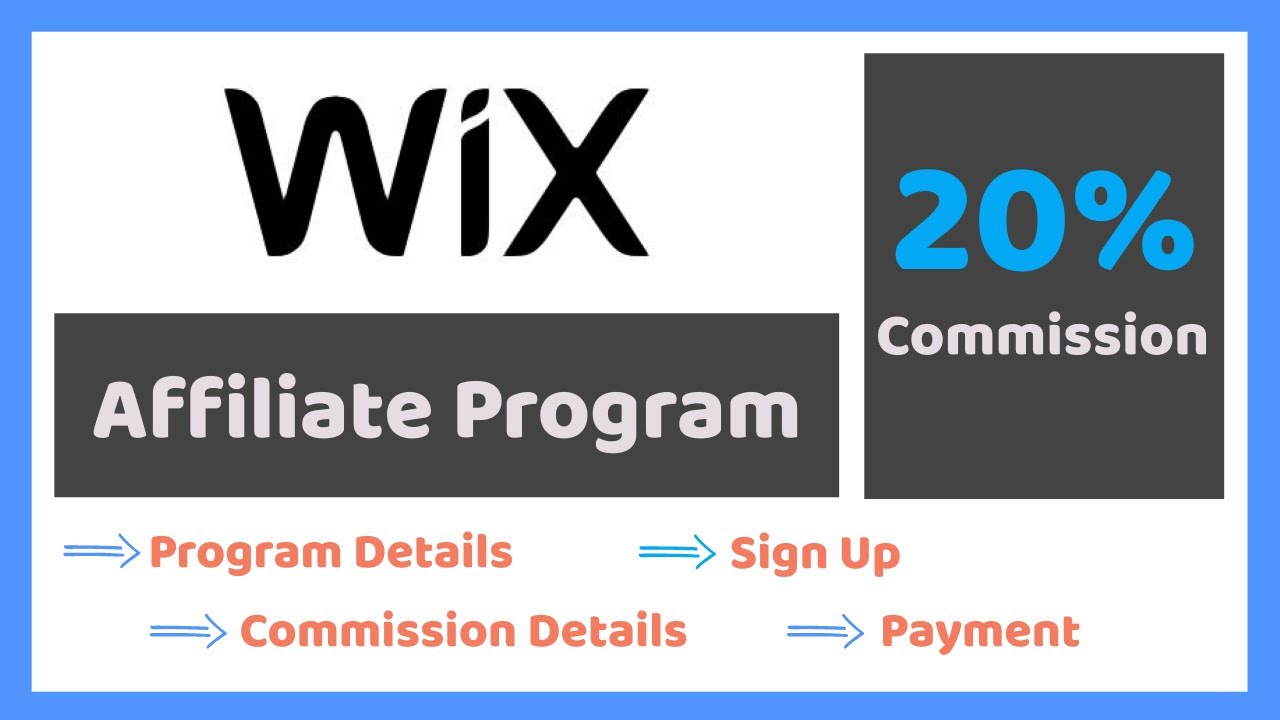Wix Affiliate Program [2025] | Earn Money from Wix - YouTube
