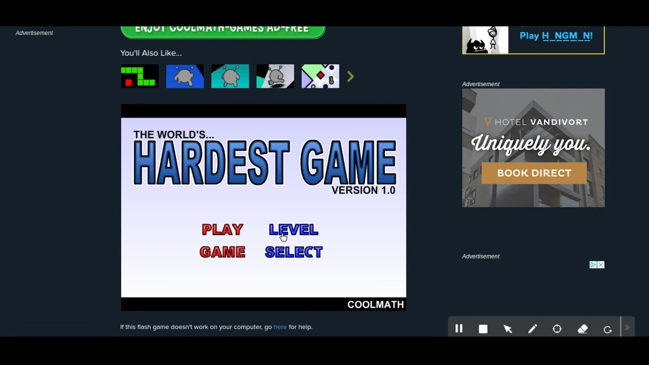 WORLD S HARDEST GAME YouTube world-s-hardest-game-youtube