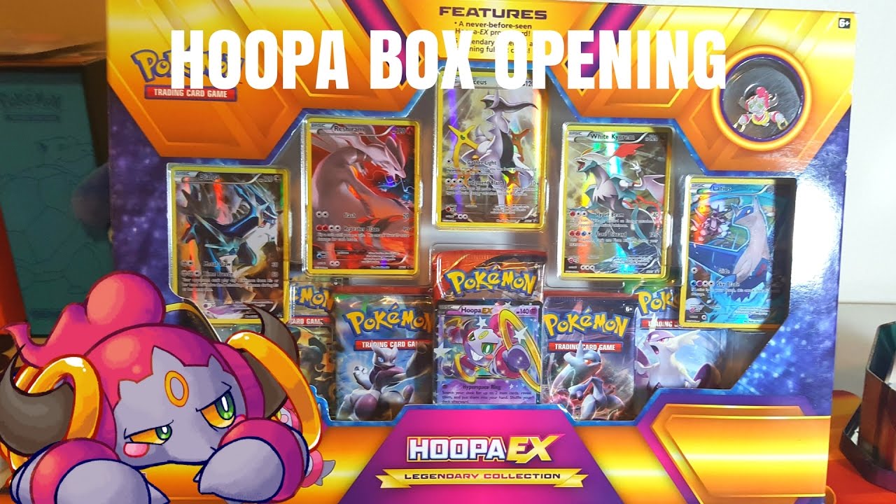 Hoopa EX Legendary Collection Box Opening - YouTube