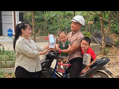 Luan returned home for a joyful family reunion. A surprise gift for Giang, Cu Bon and Lina.