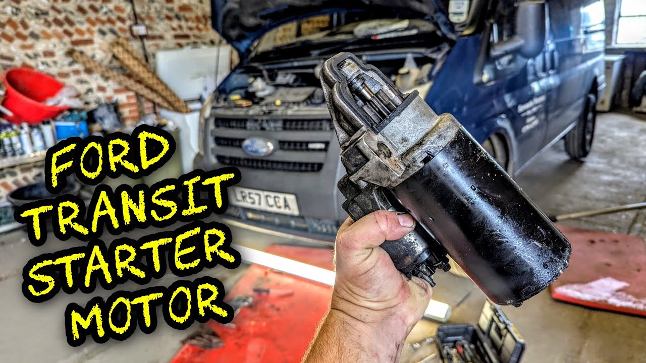 Transit Won't Start? Easily Change Your Ford Transit Starter Motor ...