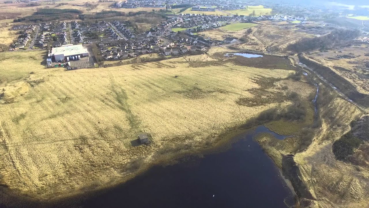 DJI Phantom Drone - Shotts Golf Course - YouTube