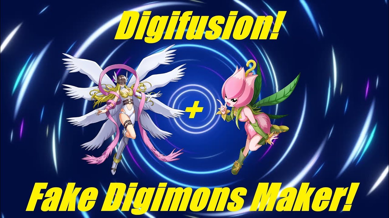 Digimon Fusion! Angewomon + Lillymon = ??? - YouTube