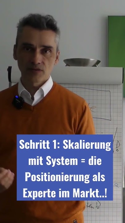Stufe 1 der Skalierung mit System ist die Positionierung als IT-EXPERTE #Positionierung # ...