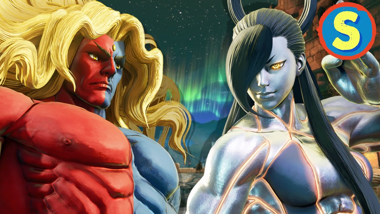 Street Fighter V: Gill and Seth All Costumes Reveal! - YouTube