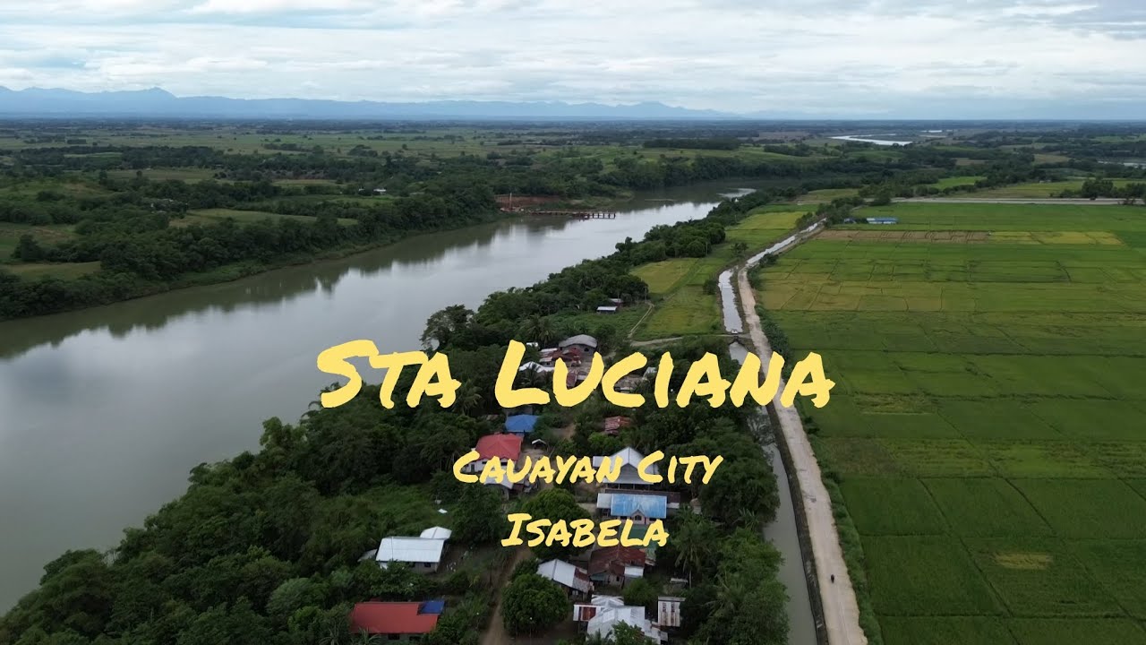 STA LUCIANA - Cauayan City / Isabela / Drone / DJI Mini 3 - YouTube