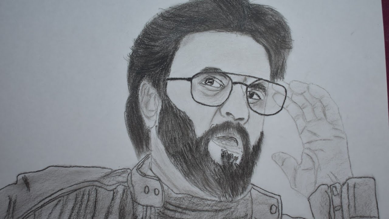 How To Draw Rajinikanth - Timelapse | @PencilsArtWork - YouTube