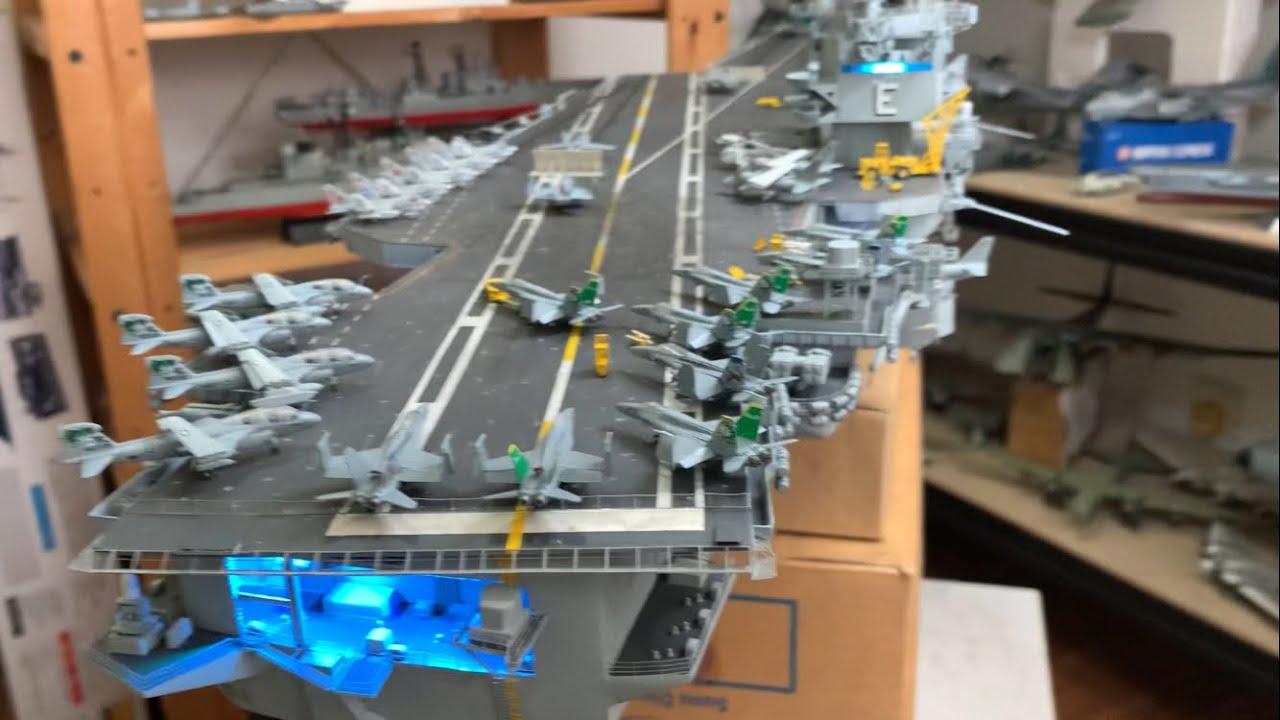 1/350 USS Enterprise CVN-65. Mini Hobby Models. Completion update with ...