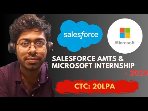 Salesforce AMTS & Microsoft Internship - 2025 | Free Resources ...