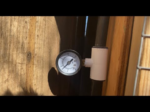 AUTOMATIC WATER SYSTEM INSTALL Quails Pigeons doves and chickens - YouTube