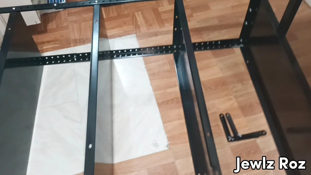 How to Assemble Upsen 5-Tier Metal Rack - Tutorial Metal Rack Assembly ...