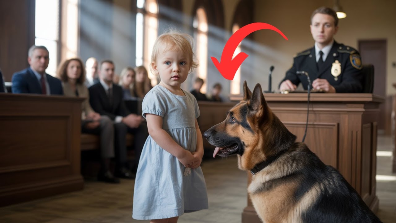 Little Girl, Just 3, Faces Police Dog in Court — Her Two-Word Statement ...