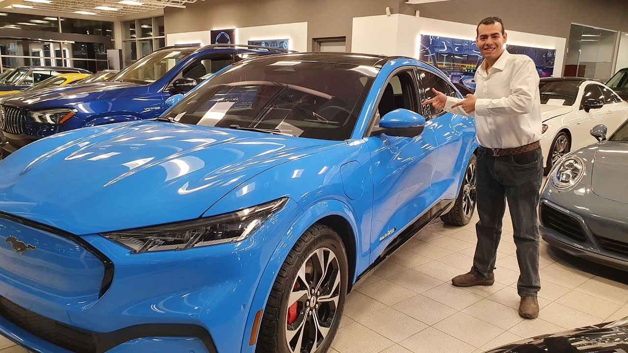The Brand New 2021 Ford Mustang Mach-E First Edition - YouTube
