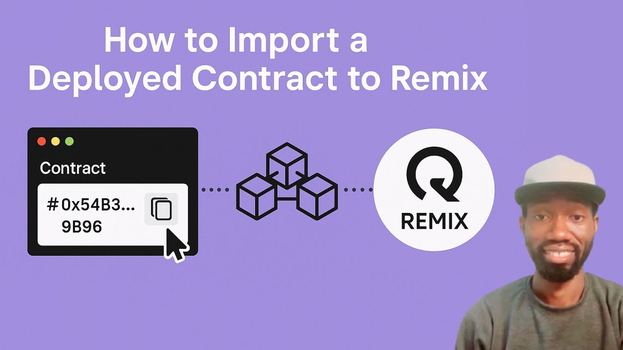 How to Import a deployed Contract to Remix - YouTube