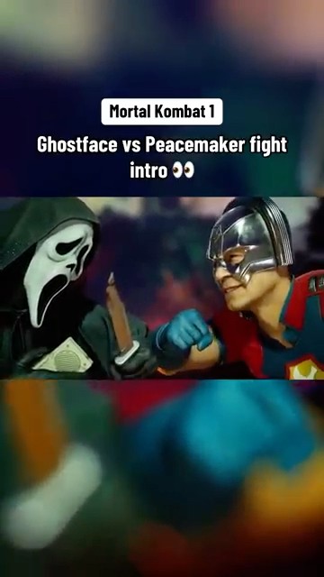 Ghostface vs Peacemaker fight intro #mortalkombat1 - YouTube