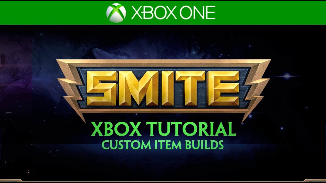 SMITE Xbox Tutorial - Custom Item Builds - YouTube