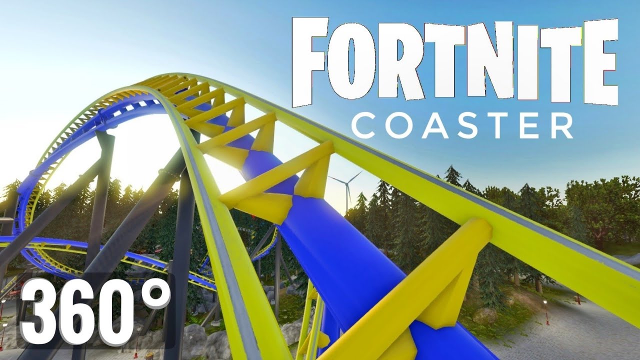 360 video | Roller Coaster Fortnite 360° VR Google Cardboard Virtual ...