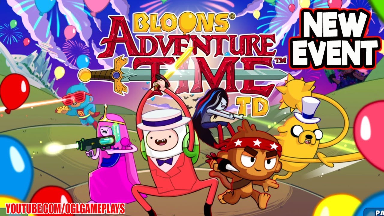 Bloons Adventure Time TD - New Firework Fun! Event - Gameplay 147 - YouTube