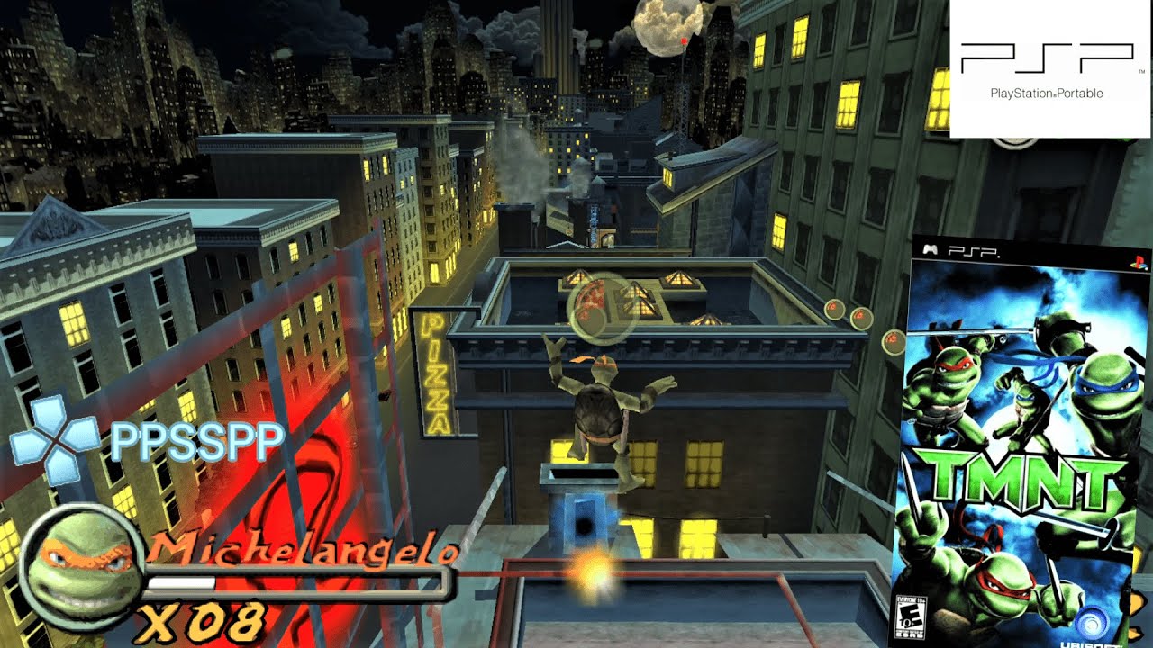 TMNT : Teenage Mutant Ninja Turtles (2007) Sony PlayStation Portable ...