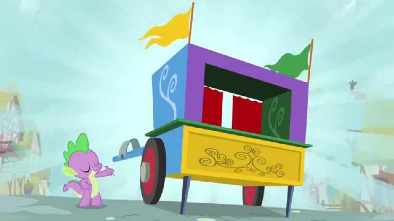 Rarity (pointing at puppet theatre) - YouTube