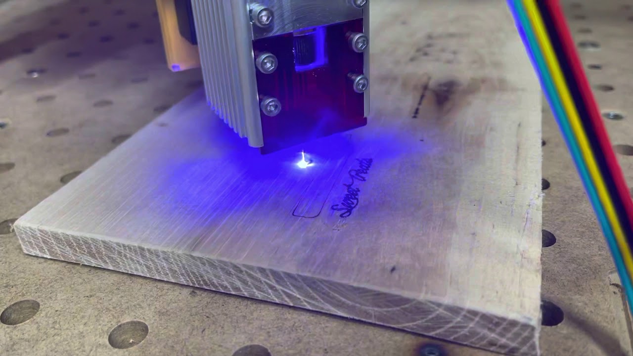 MPCNC Primo now with laser beams - YouTube