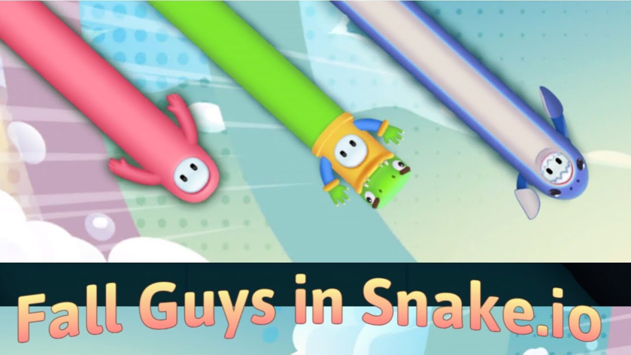 evento fall guys en snake.io #snakeiogameplay - YouTube