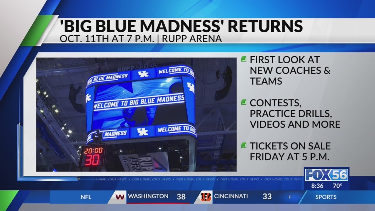 Big Blue Madness announced featuring Mark Pope, Kenny Brooks, and the ...