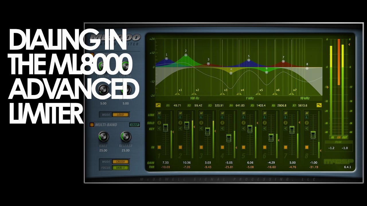 Dialing in the ML8000 Advanced Limiter - YouTube
