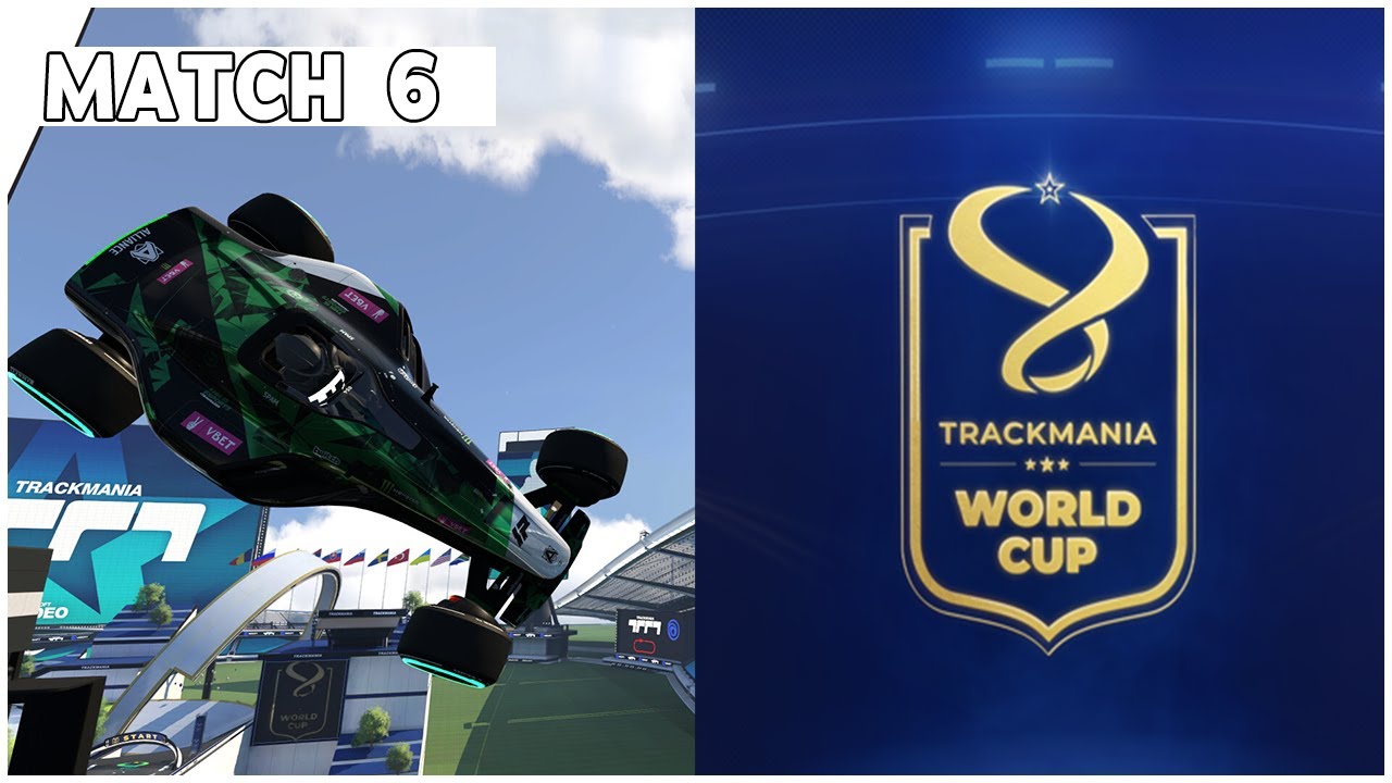Trackmania World Cup - Match 6 - Pac vs Affi vs Mudda vs Spam - YouTube