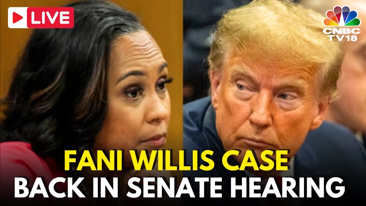 Fani Willis Hearing LIVE: Georgia State Senate Committee Hearing ...