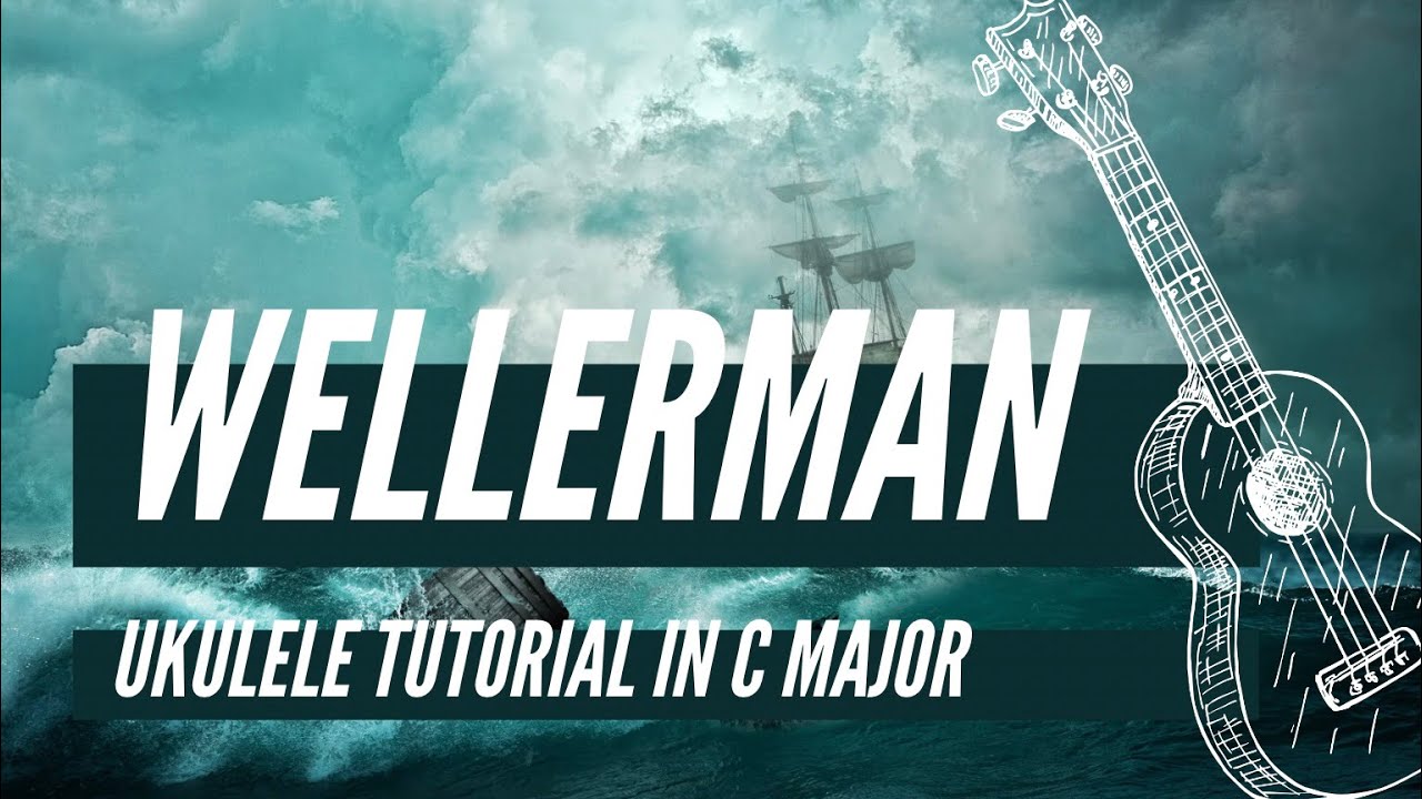 Wellerman Ukulele Tutorial (C, F, Am,G) - YouTube