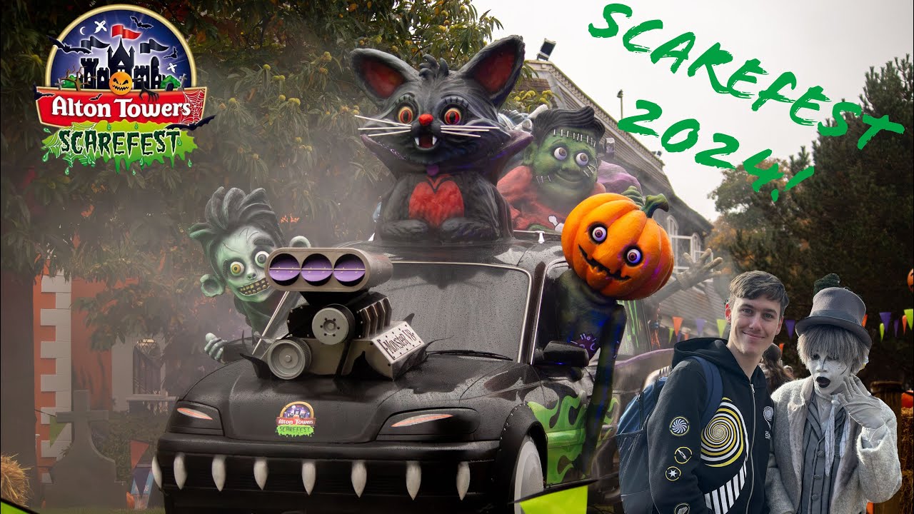 Alton Towers Scarefest 2024! - YouTube