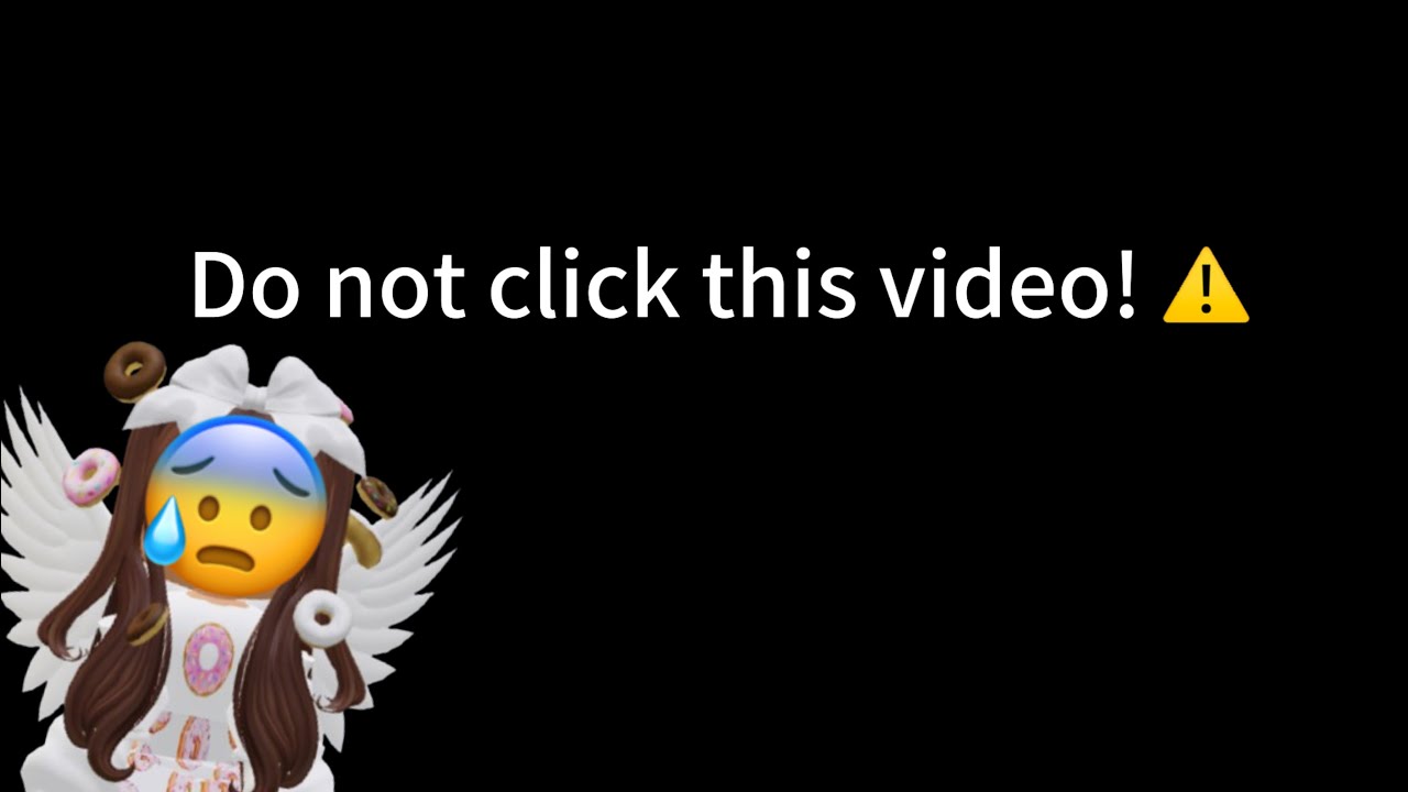 Do NOT click this video! - YouTube