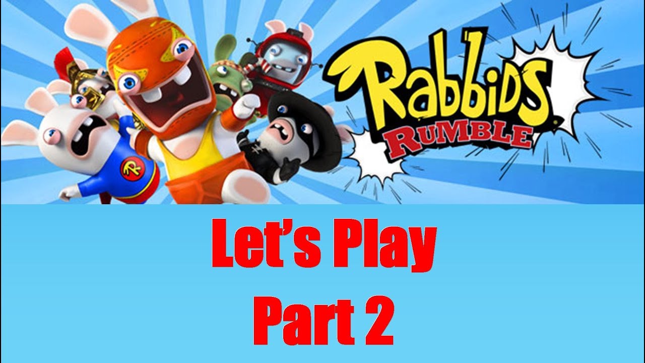 Lets Play Rabbids Rumble Story Mode Nintendo 3DS Part 2 + Lets Rumble ...
