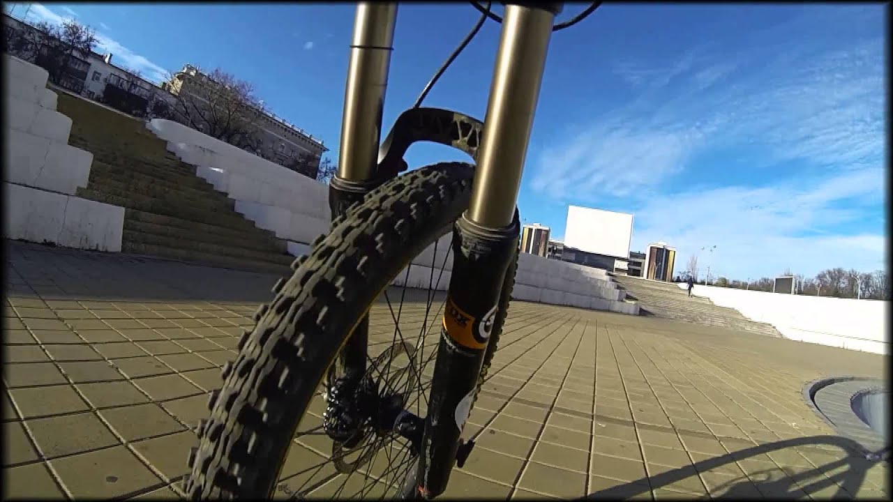 Fox 36 van fit rc2 and stairs - YouTube