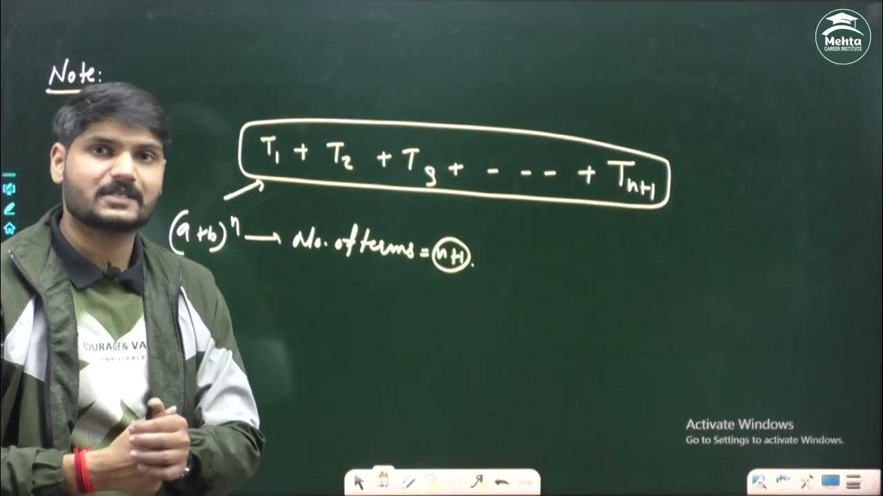 "Binomial Theorem Explained | Series -2 | Complete Guide for Class XI & JEE Preparation - YouTube