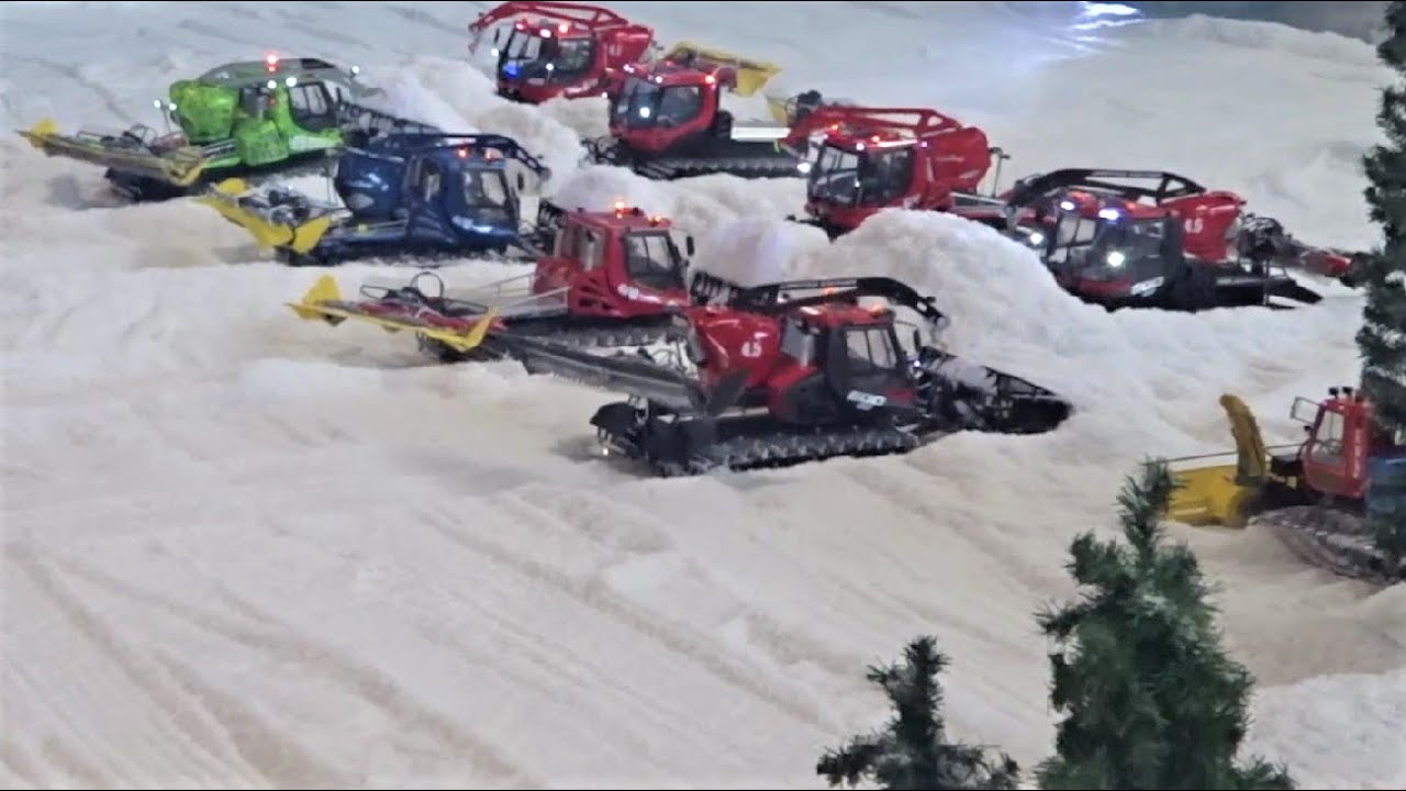 RC Pistenbully und Schneefräse in Action | Faszination Modellbau ...