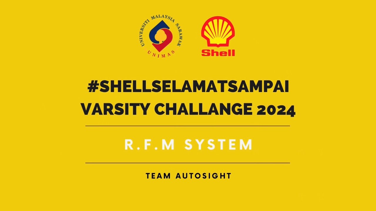 R.F.M System | Team AutoSight - Shell Selamat Sampai Varsity Challenge ...