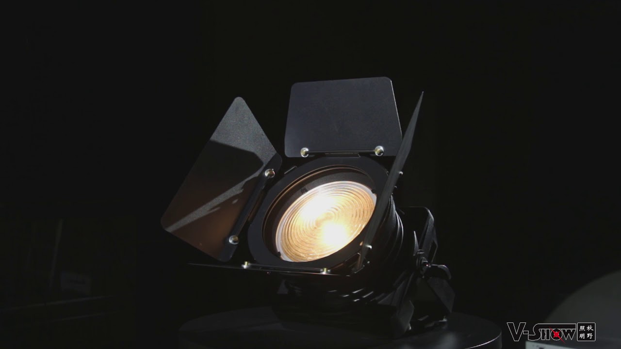 200W LED folding spotlight for TV, School & church - YouTube