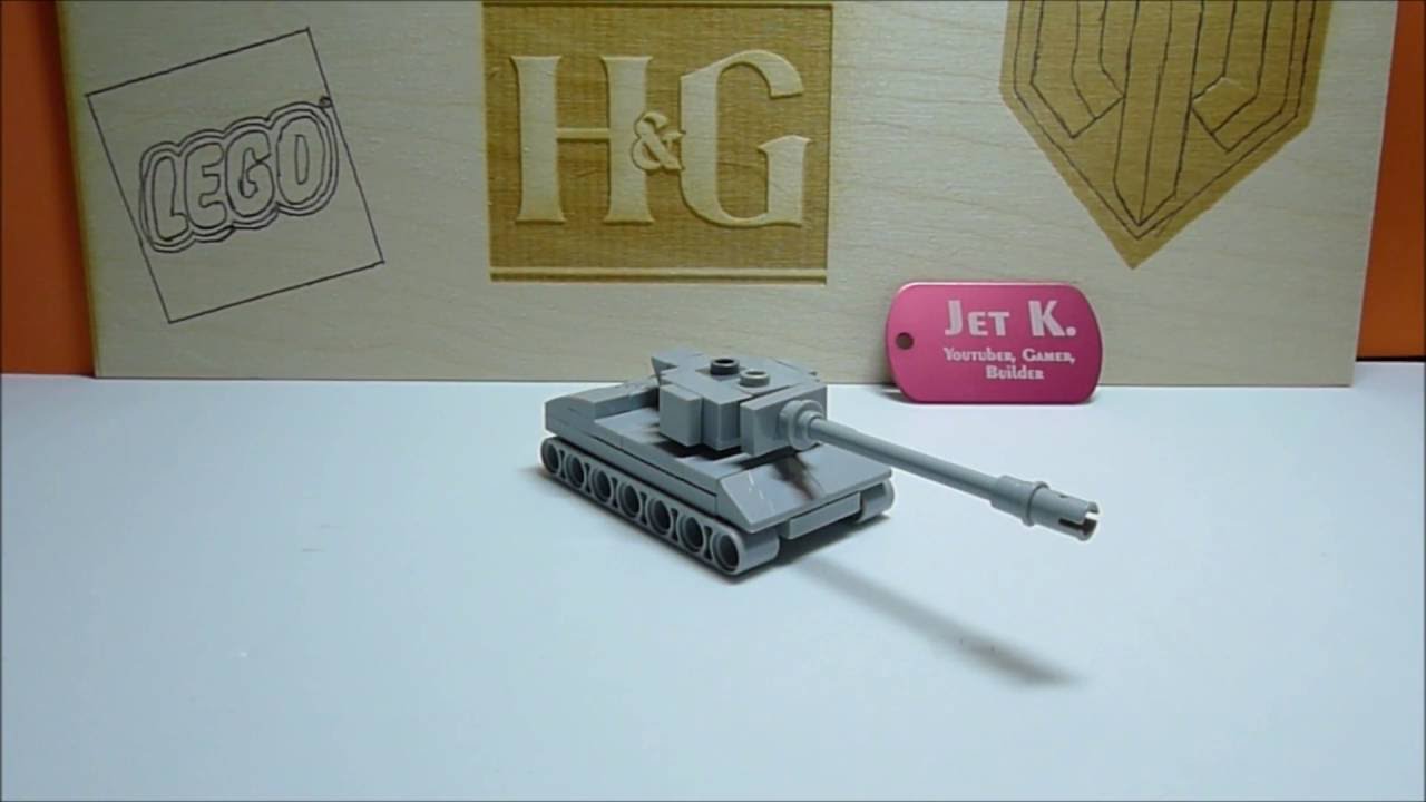 Mini Lego T28 Prototype Instructions - YouTube